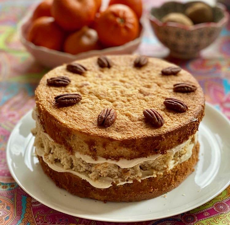 Maple & Pecan Layer Cake - from Cake Days by The Hummingbird Bakery - Rest Less