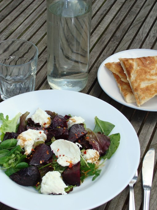 Roasted Beetroot & Mozzarella Salad - Rest Less